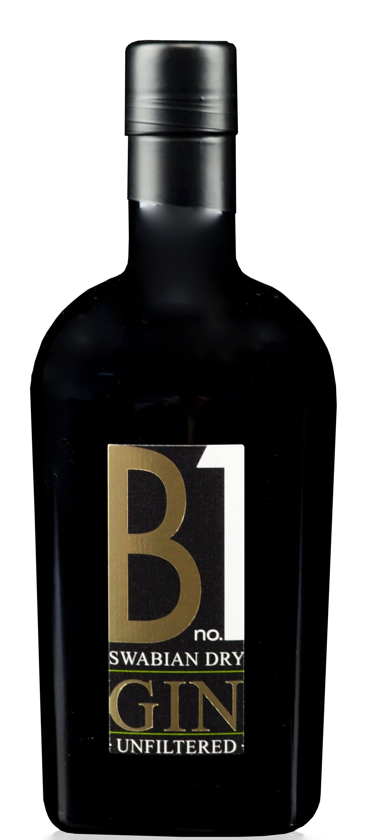 B no. 1 Swabian Dry Gin kaufen im Online Shop von GIN IN A BOTTLE ...